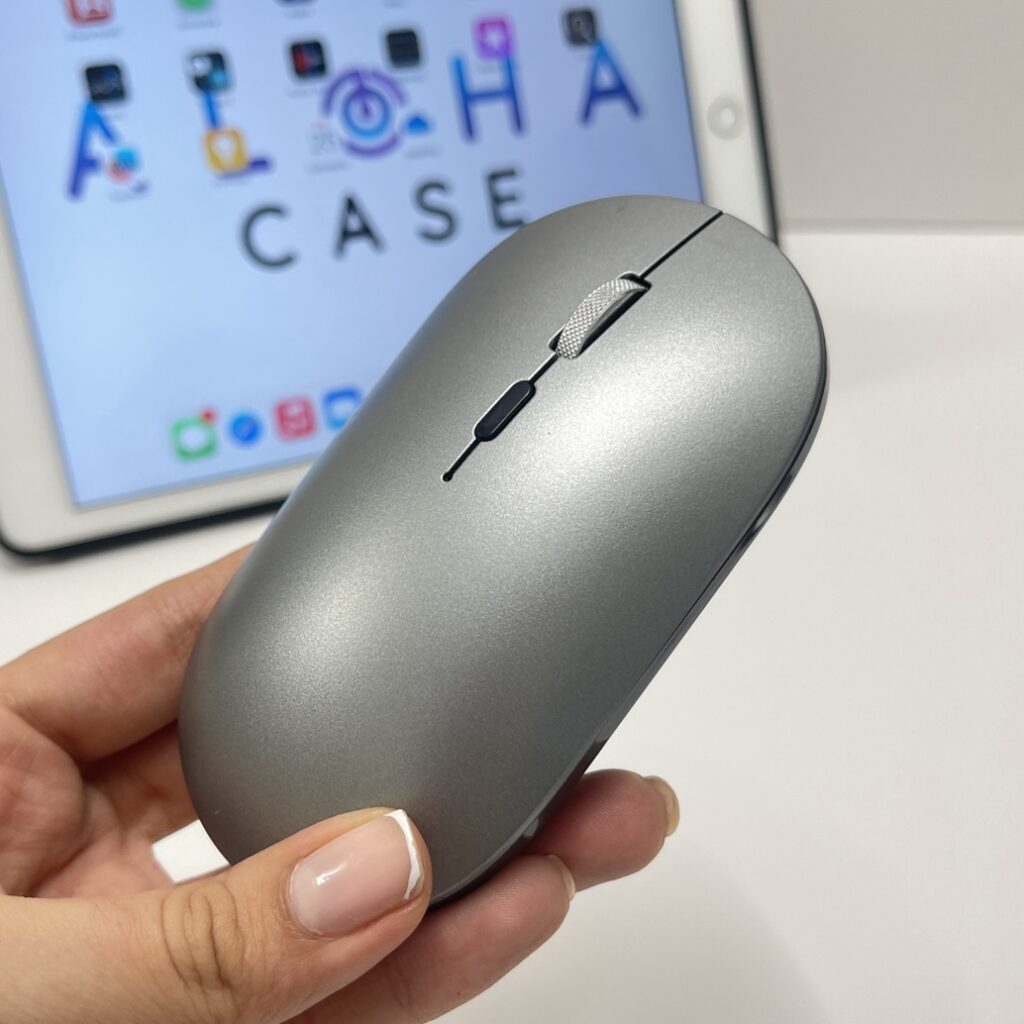Mouse Bluetooth Metalizado Mouse Inalámbrico Ergonómico | Al