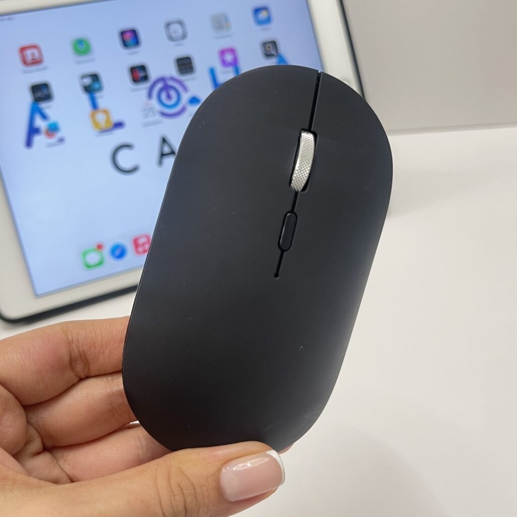 Mouse Bluetooth Metalizado Mouse Inalámbrico Ergonómico | Al
