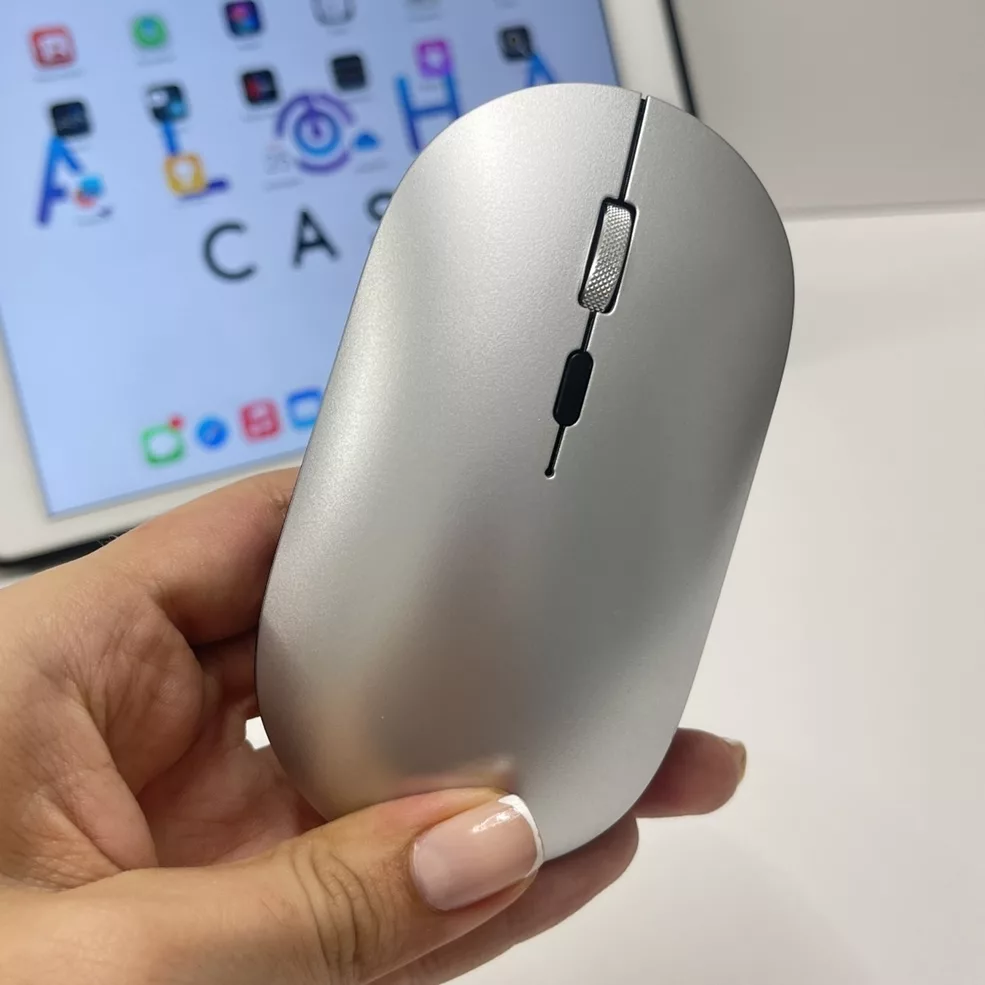 Mouse Bluetooth Metalizado - Alohacase