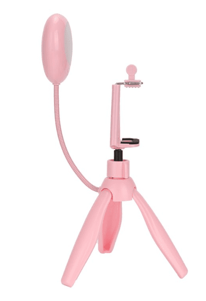 Tripode Con luz Rosado - Alohacase