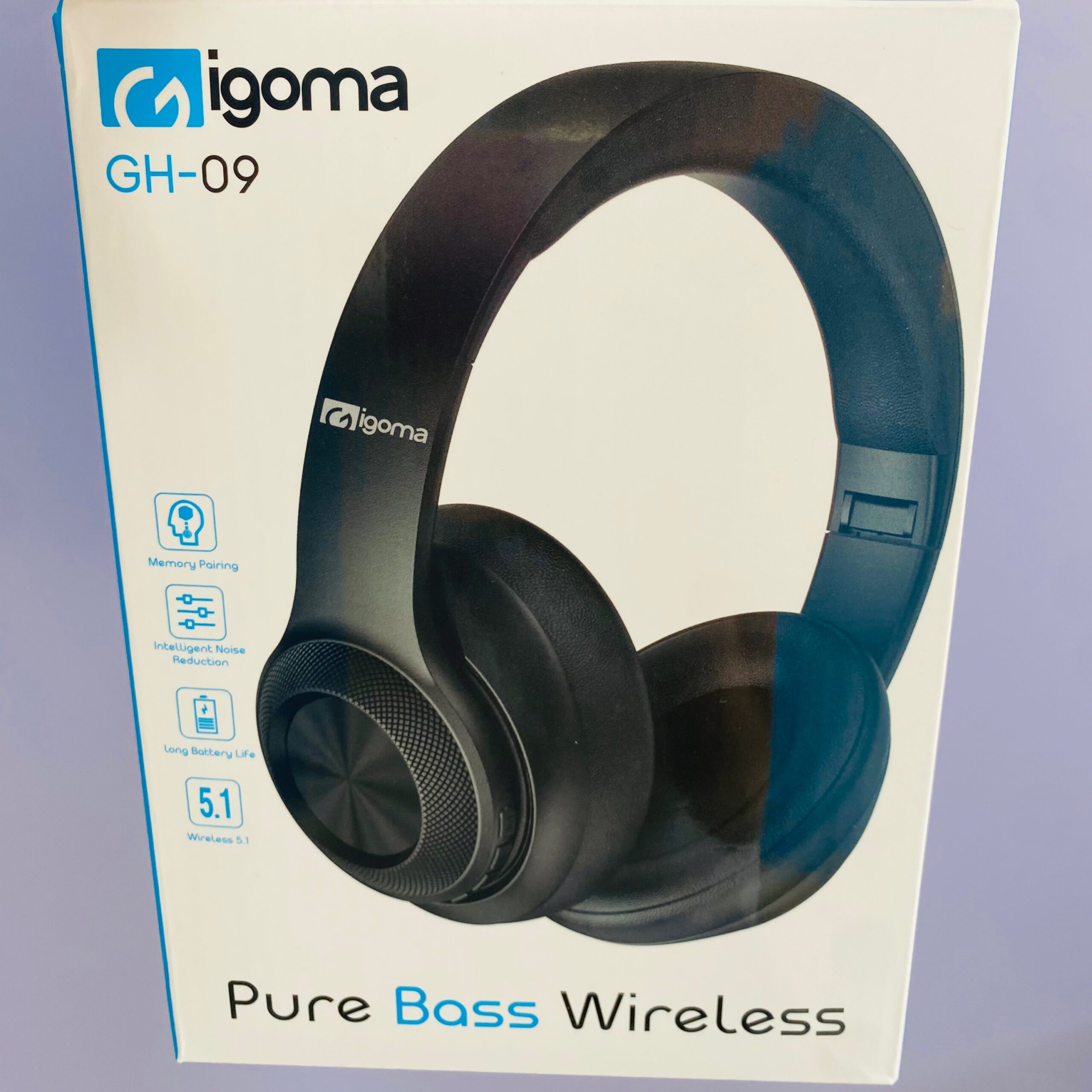 Diadema Bluetooth Igoma GH-09 - Alohacase
